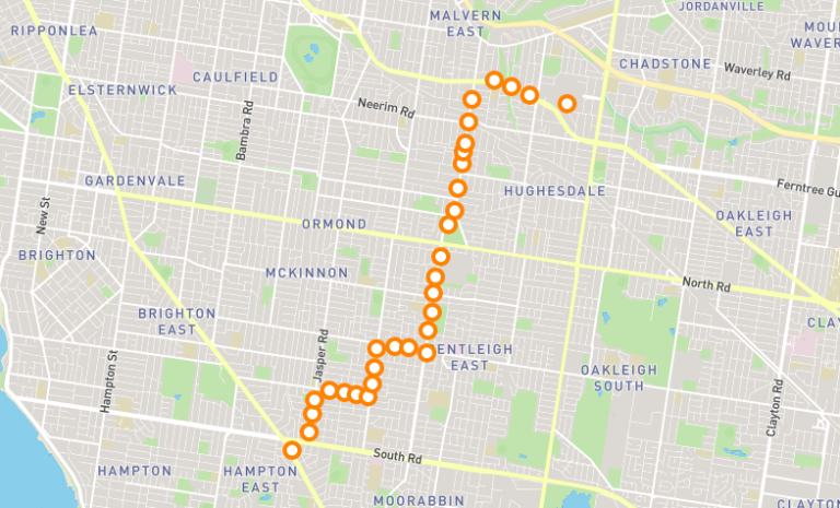 How does the new local bus route fit into the network? – Daniel Bowen