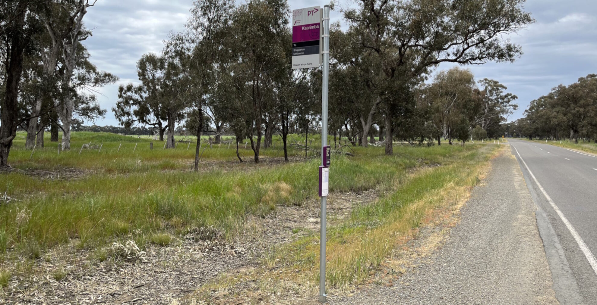 A coach stop somewhere – Daniel Bowen