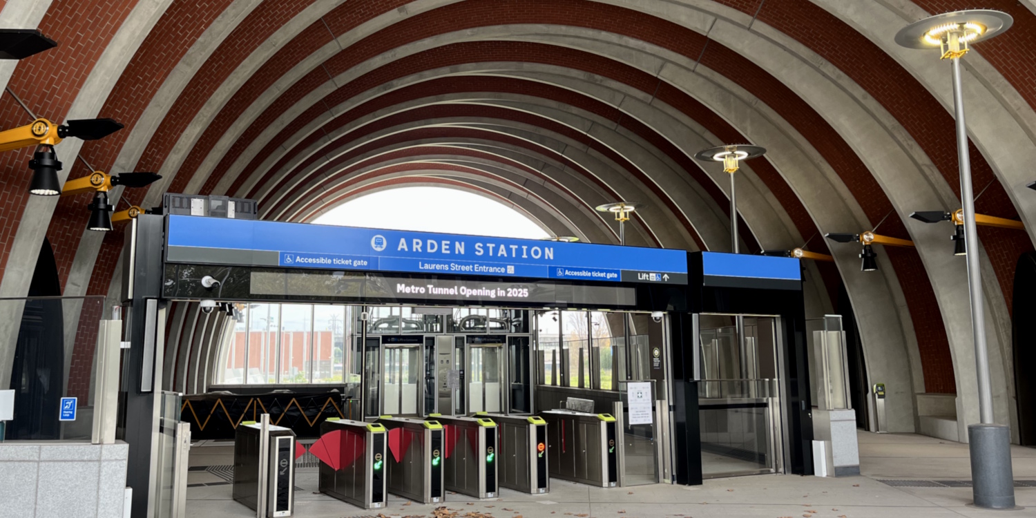 Inside Arden station – Daniel Bowen